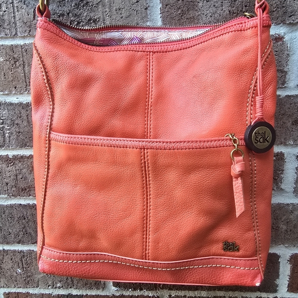 The Sak | Bags | The Sak Vibrant Orangered Crossbody Bag | Poshmark